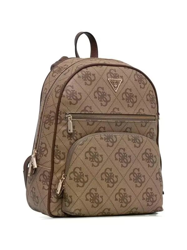 Guess Power Play Logo-print Monogram Backpack