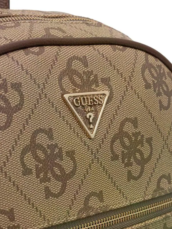 Guess Power Play Logo-print Monogram Backpack