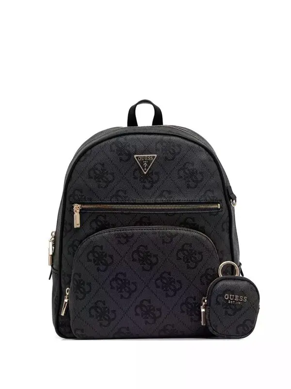 Guess Power Play Logo-print Backpack - Black