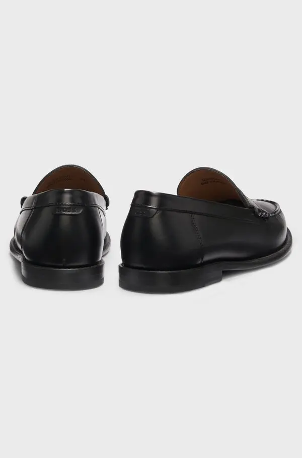 Hugo Boss Penny Topstitched Loafers