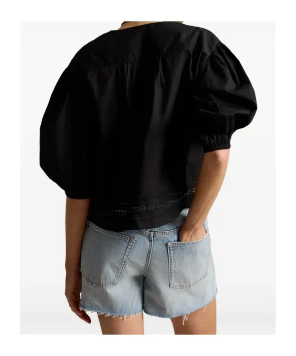 Polo Ralph Lauren Lizzy Puff Sleeve Blouse