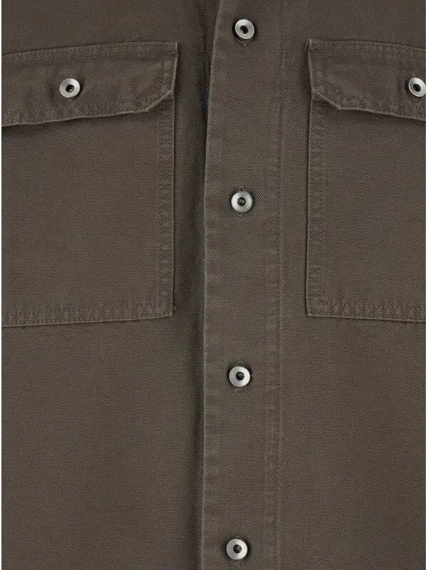 Rick Owens Magnum Tommy Shirt - Brown