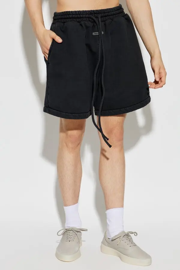 Fear Of God Elastic Waist Shorts With Drawstring
