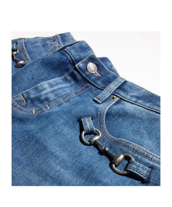 Gucci Classic Flared Leg Jeans - Blue