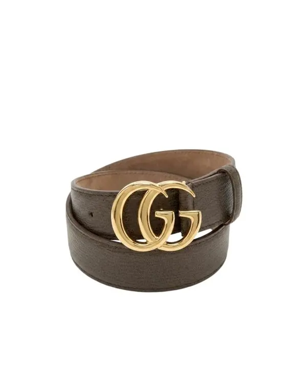 Gucci Gg Marmont Belt - Brown
