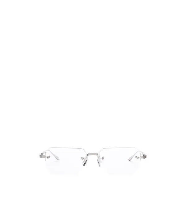 AKONI Eyeglasses - Bright Silver