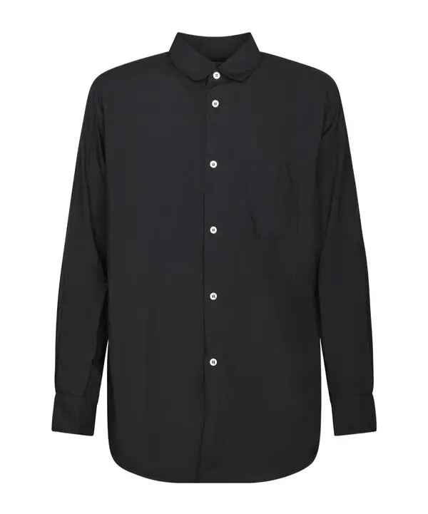 Comme Des Garçons Collared Long-sleeved Shirt