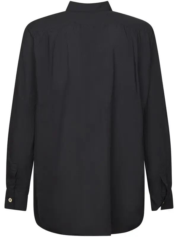 Comme Des Garçons Collared Long-sleeved Shirt