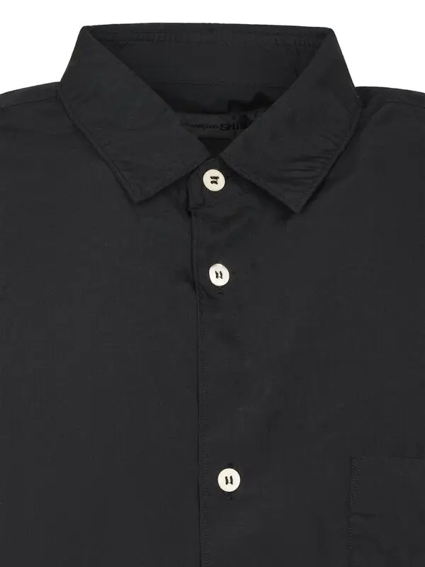 Comme Des Garçons Collared Short-sleeved Shirt