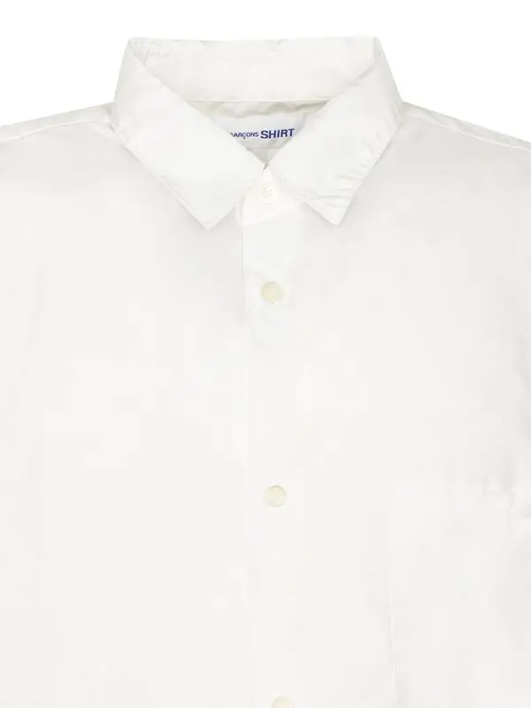 Comme Des Garçons Collared Long-sleeved Shirt