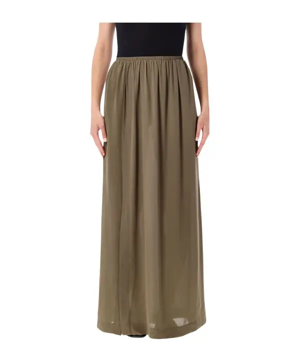 THE FRANKIE SHOP Elastic Waist Midi Skirt