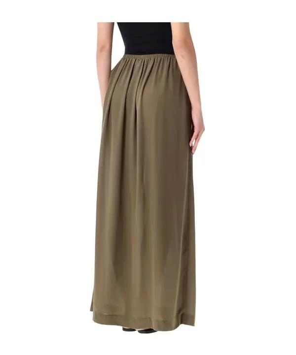 THE FRANKIE SHOP Elastic Waist Midi Skirt