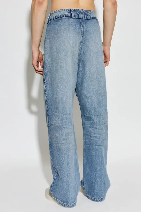 Fear Of God Straight Leg Jeans With Contrast Stitching