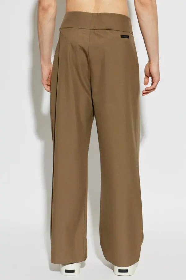Fear Of God Pleated Wide-leg Trousers