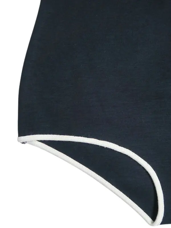 Auralee Contrast Trim Bikini