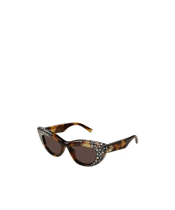 Gucci Embellished Cat Eye Frame Sunglasses