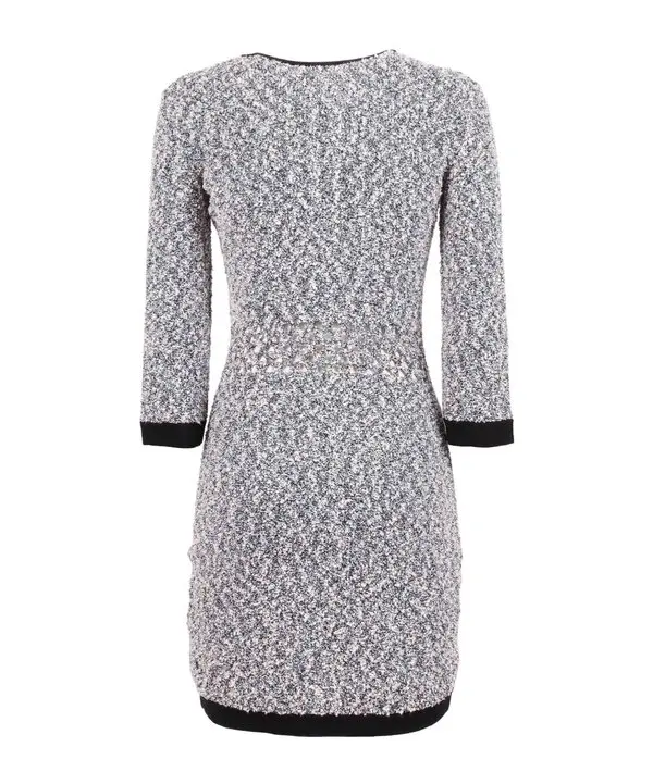 Elisabetta Franchi Slim Fit Knitted Mini Dress