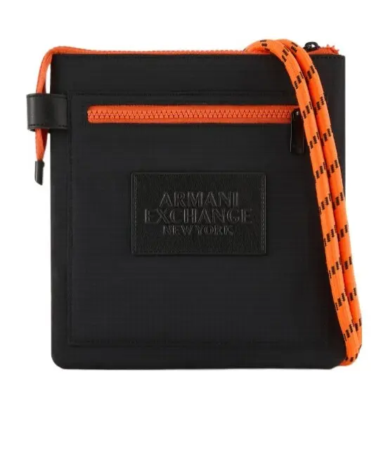 Armani Exchange Drawstring Shoulder Bag - Black