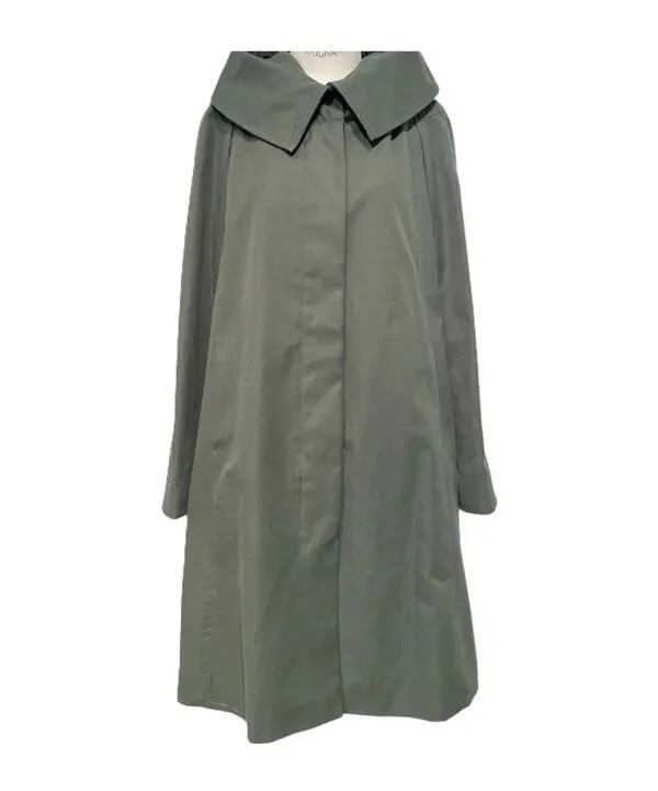 Dries Van Noten Long Sleeve Hooded Trench Coat