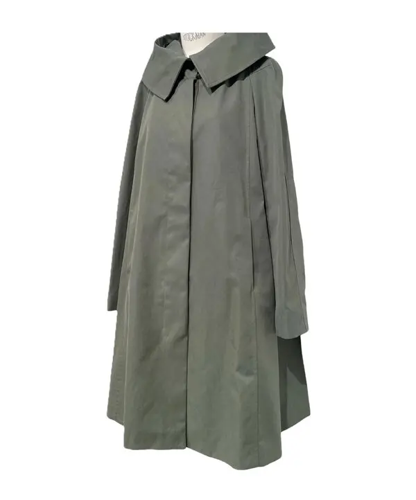 Dries Van Noten Long Sleeve Hooded Trench Coat