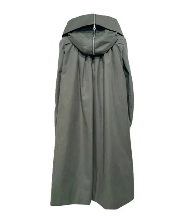 Dries Van Noten Long Sleeve Hooded Trench Coat