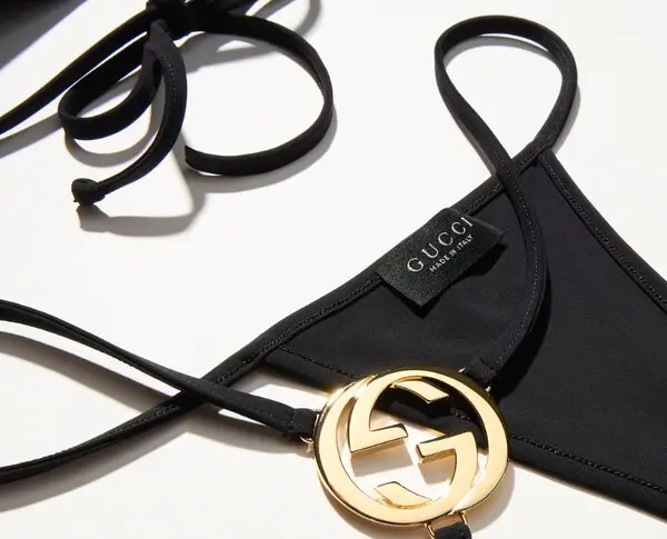 Gucci Interlocking G Stretch Jersey Bikini