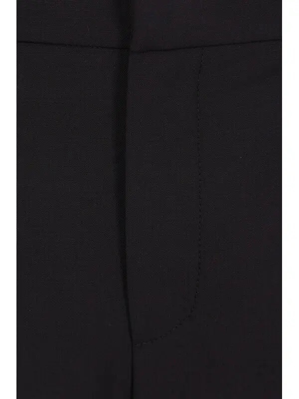 Brunello Cucinelli Monili Embellished Tailored Trousers - Black