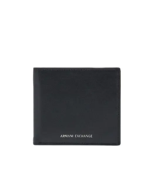 Armani Exchange Smooth Texture Bifold Wallet