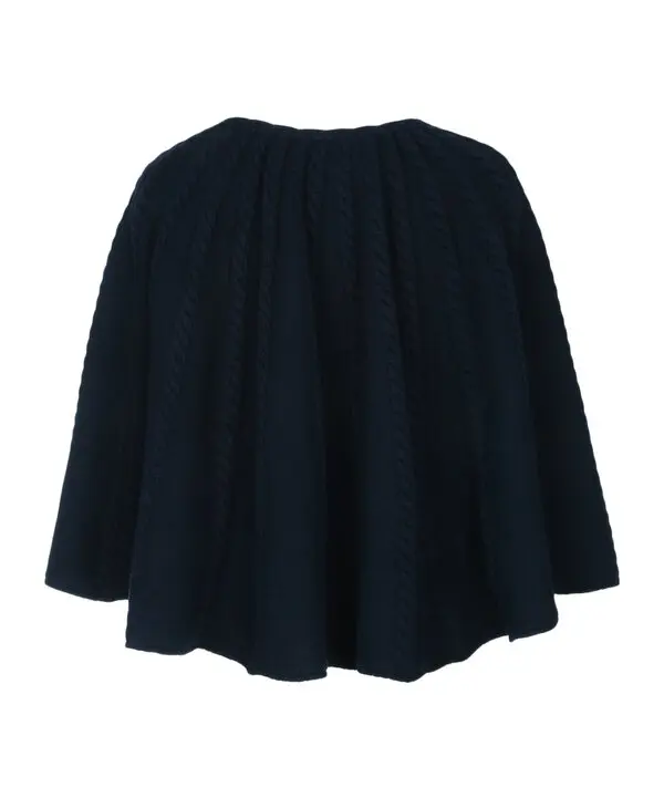 Dior Braided Cape - Black