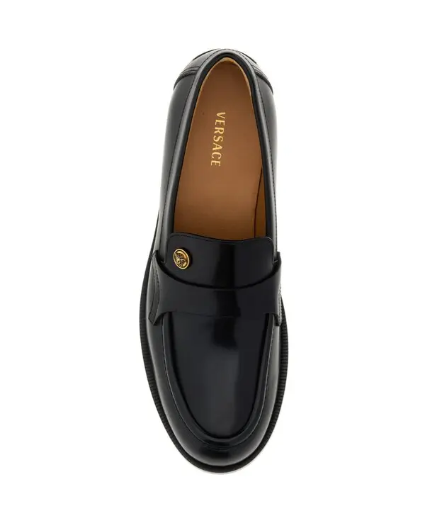 Versace Medusa Detail Loafers