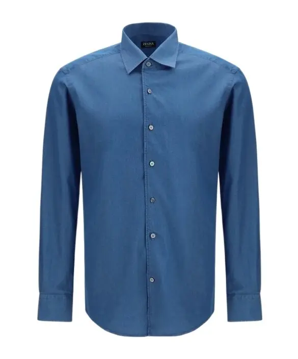 Zegna Slim Fit Button-up Shirt