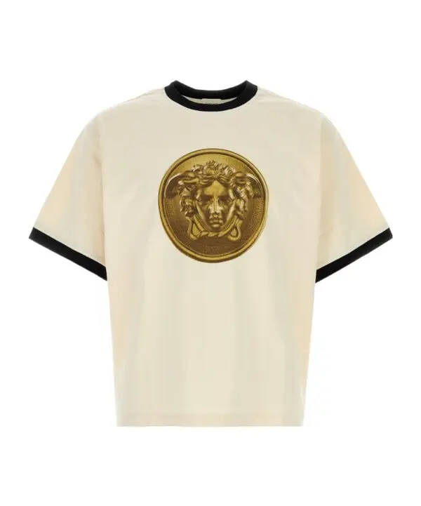 Versace Medusa Coin Print T-shirt - No