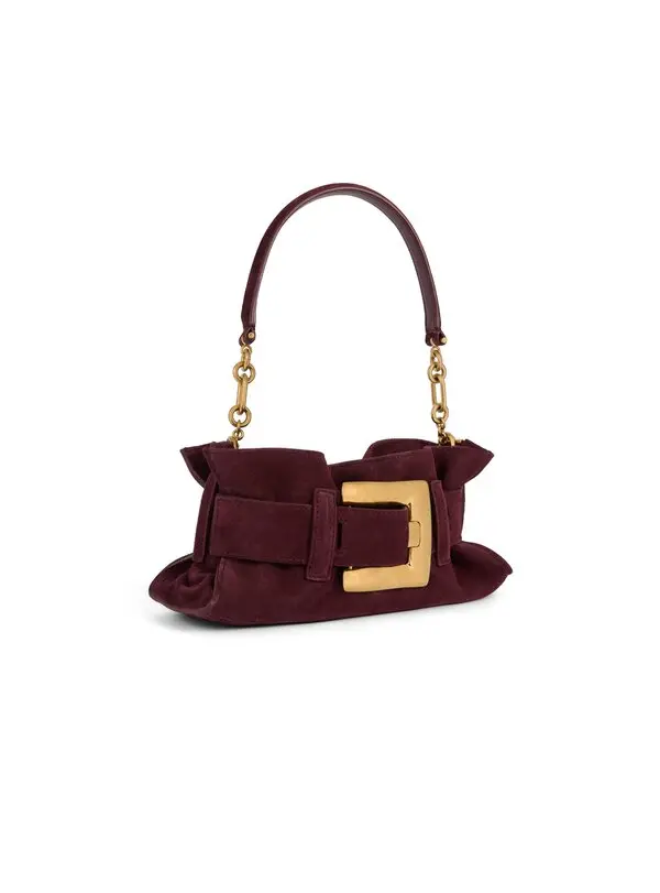 Balmain Anthem Mini Shoulder Bag - Red