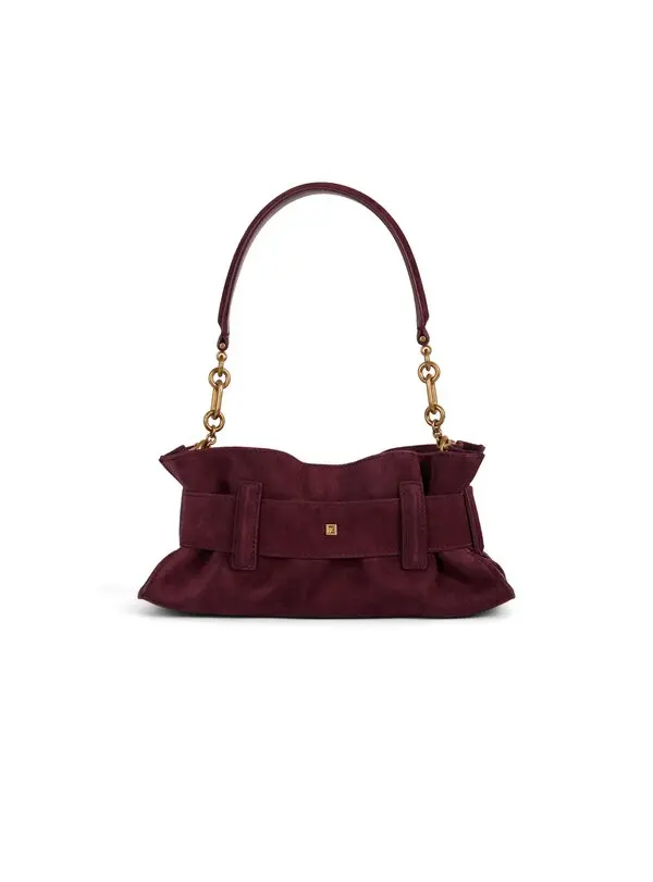 Balmain Anthem Mini Shoulder Bag - Red