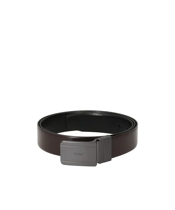 Hugo Boss Logo Leather Belt