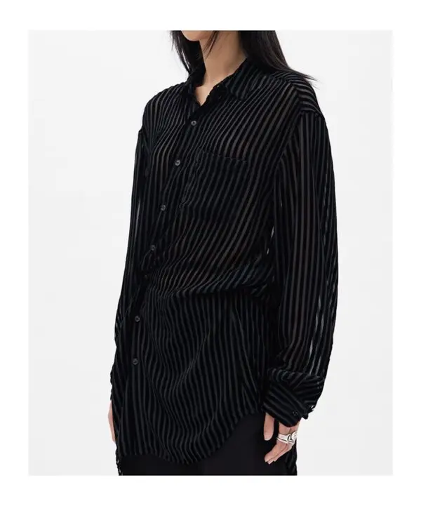 ANN DEMEULEMEESTER Striped Shirt