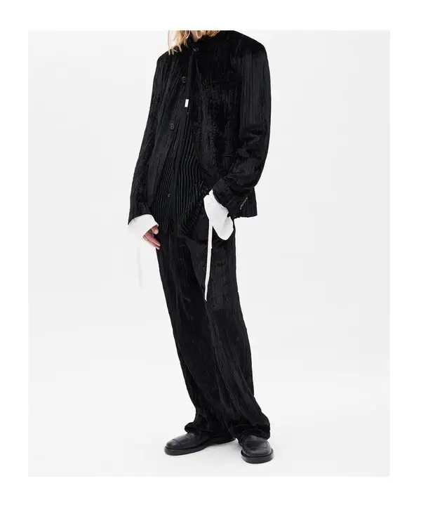 ANN DEMEULEMEESTER Lucius Velvet Blazer