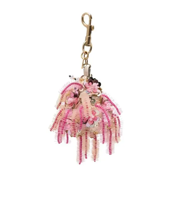 ANYA HINDMARCH Decorative Keychain - Pink