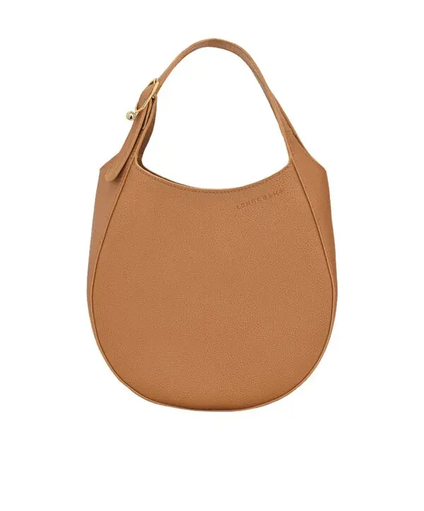 Longchamp Leather Hobo Shoulder Bag