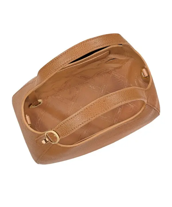 Longchamp Leather Hobo Shoulder Bag