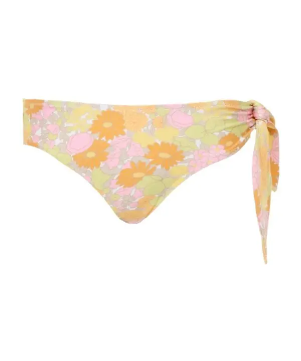 Chloé Floral Print Bikini Bottoms - Multicolored Pink