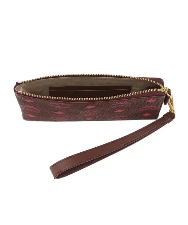 Mcm Ottomar Travel Pouch In Visetos