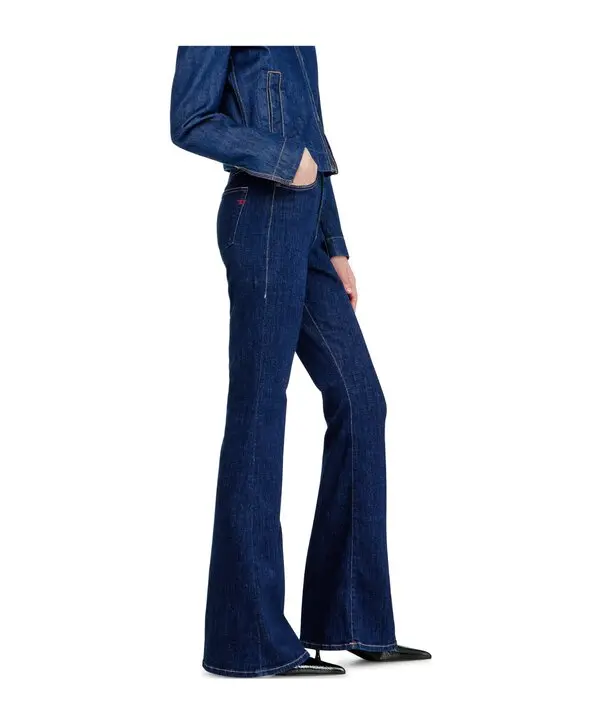 DIESEL® 1973 D-partt High Waist Bootcut Jeans - Dark Blue