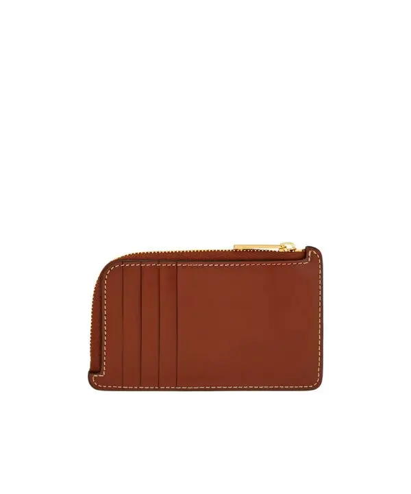 FERRAGAMO Double Gancini Credit Card Holder