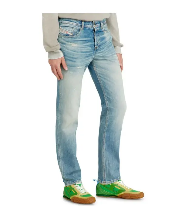 DIESEL® D-definitive Regular Fit Jeans - Light Blue