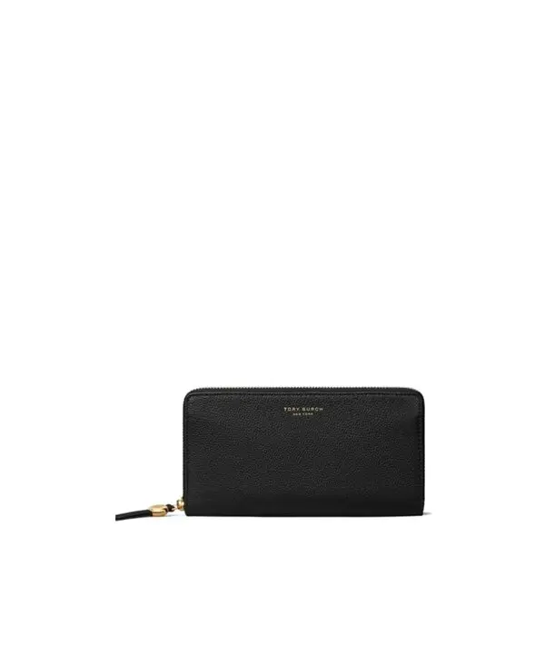 Tory Burch Romy Zip Continental Wallet - Black