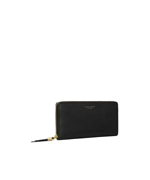 Tory Burch Romy Zip Continental Wallet - Black