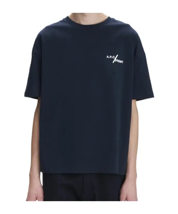 A.p.c. Fragment Logo T-shirt - Black