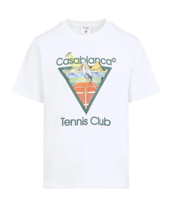 Casablanca Tennis Club Graphic-print T-shirt