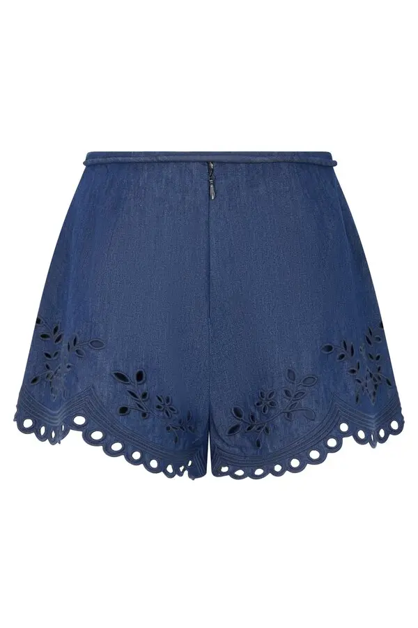 Zimmermann Mahon Embroidered Shorts - No